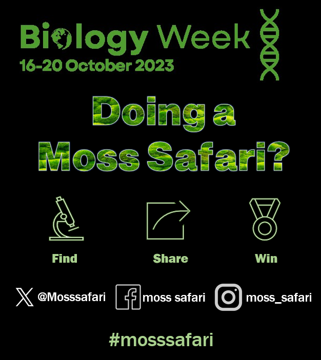 Biology Week 2023: Are you doing a Moss Safari? – Moss Safari